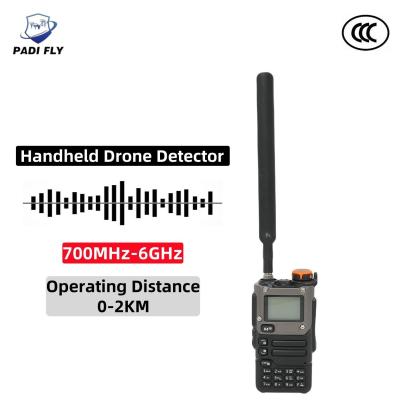 China High Quality 700-1500MHz Multi Band Multi Band 1-2km Operating Distance Uav Detector with Dji Autel Fpv Drone Signal Detection Jammer System for sale