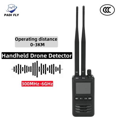 China Professional Drone Jamming Uav Signal Precise Positioning Radar Detector with Display Screen PDFLY-DDR041 135*63*38mm for sale