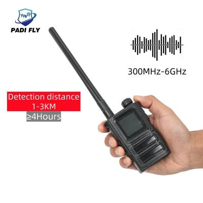 China Drable 300-6000MHz Ultra Wide Full-Bands 2 Km Long Distance Signal Detector for Anti Drone System for sale