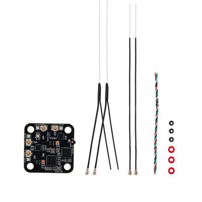 China RadioMaster DBR4 Dual Band Gemini ExpressLRS Receiver Module 2.4GHZ 868/900MHZ RX Antenna Remote Control FPV Racing Drone Parts for sale