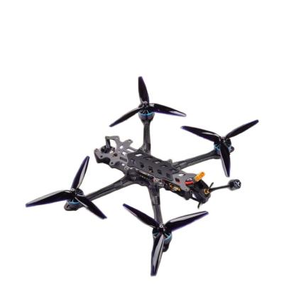 China Piranha 7-Inch Carbon Fibre Racing Drone Kit Long Range FPV Analog Video Transmission UAV Remote Control Security Protection for sale