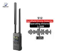 China Hot Sales S12 Handheld Drone Detector with 0-6GHz Frequency Range Detection Distance to up 5km for Anti Drone for sale