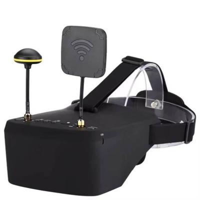 China LS-800D FPV Video Glasses 800D Dual Antenna Image Transmission 40CH 5 Inch FPV Drone VTX Goggles Drones Accessories for sale