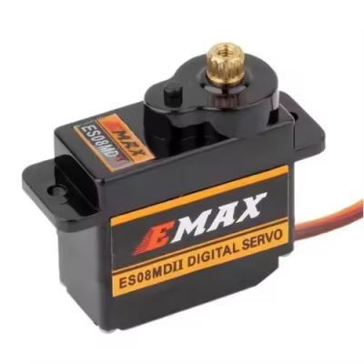 China ES08MD II 12g Original High-Speed Mini PVC Gear Digital Servo for RC Racing Drone Airplane FPV Compatible Accessories for EMAX for sale