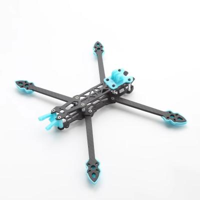 China 3D Print Kit 5-inch FPV Racing Drone Carbon Fiber Racing Drone Kit Racing Drone Frame with 5mm Arm Quadcopter for MARK4 for sale