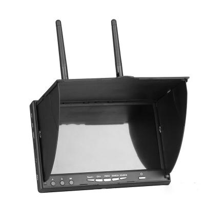 China FPV 7-Inch Handheld LCD Screen Display with 5.8G Dual Reception Plastic Material for Drone Accessories for sale