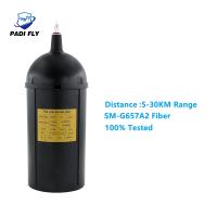 China 1-20km Distance Portable 0.26mm Fiber Optic Drone Optical Fiber for Image Data Transceiver for sale