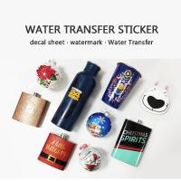 China Perfect Laser Clear / White Water Decal Transfer Paper for Metal and Beyond by Mecolour for sale