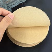 China Printed Round Baking Paper Non-stick and Disposable with Parchment Silicone Coating for sale