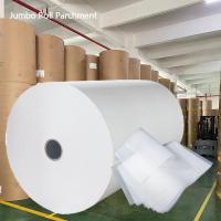 China Silicone Coated Non Stick Baking Parchment Paper Jumbo Roll Nature Brown for Baking for sale