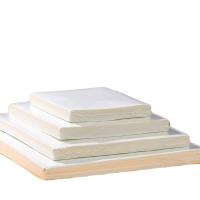 China Solvent-Free Oil Paper Coated Silicone Parchment Paper Roll In Brown And White for sale