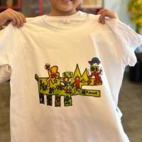 China Paper Material Type Heat Fabric Printing Transfer Paper For Custom Logo Transfer On T-Shirts for sale