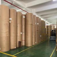 China 10000m Customized Brown Color Greaseproof Parchment Paper Jumbo Roll with Sample Offered for sale