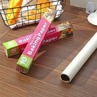China Food Grade Jumbo silicone baking paper roll for Air Fryer Silicone Coated and Eco-Friendly for sale