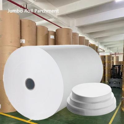 China 40gms Unbleached Parchment Baking Paper Sheets Waterproof For Cake Baking Convenience for sale