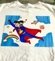 China Sublimation Paper 100gsm Weight for A4 Size Light and Dark Cotton T-Shirts 100 Sheets for sale