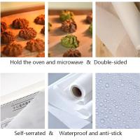 China Non Stick silicone greaseproof paper Heat Resistant Parchment Baking Paper Roll 5000m for sale