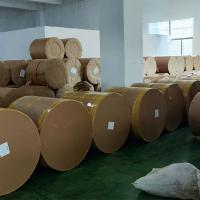 China 0.05mm Solvent-Free Silicone Oil Coated Baking Unbleached Parchment Paper Jumbo Roll 5000m for sale