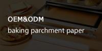 China 1000m Food Grade Nonstick Silicon Coated Parchment Baking Paper Jumbo Roll For Baking for sale
