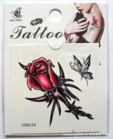 China Custom Body Decoration Tattoo Water Tattoo Transfer Paper for Waterproof Printing for sale