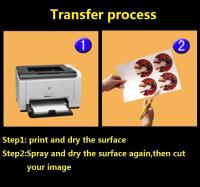 China Customized Pattern Water Transfer Paper for Pure White Tattoo Transfer White Paper for sale