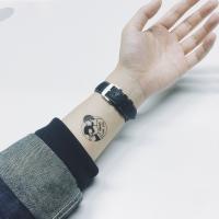China Man Transparent A4 Blank Printable Water Transfer Paper Tattoo Sticker With PVA Films for sale