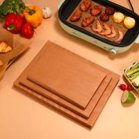 China Silicone Coated Cooking Sheet Air Fryer Parchment Paper Liners Oven Baking Paper for sale