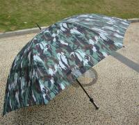 China Large Size Compact Vented Golf Umbrella Handle Open Print Fabric With Leaves for sale