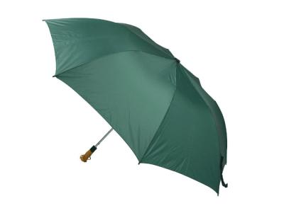 China Green Hurricane Proof Umbrella Folding Rain Umbrellas Black Tips Print Plaid Color for sale