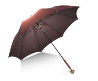 China Anti Storm Collapsible Golf Umbrella , Sturdy Compact Travel Umbrella Plastic Handle for sale