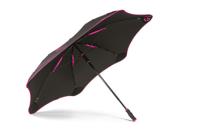 China Large Black Reflective Golf Umbrella Sun Protection Foam Handle Wtih Rope for sale