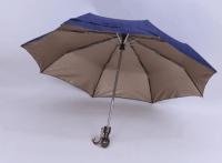 China UV Protection Auto Open Umbrella Special Two Sides Color Fabric Metal Frame for sale