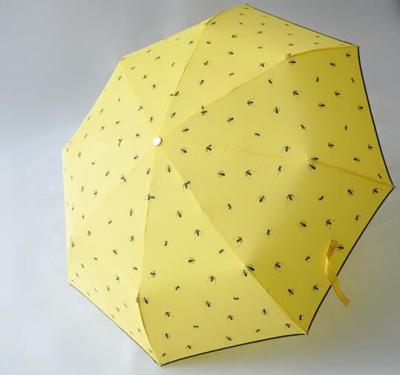 China Micro Mini Manual Open Umbrella , Wind Resistant Rain Umbrella 8 Durable Ribs for sale