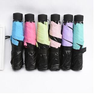 China Strong Lightweight Folding Umbrella , Micro Compact Travel Umbrella UV Protection for sale