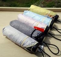 China Small Collapsible Lightweight Travel Umbrella / Compact Umbrella 25cm Length 6 Ribs for sale