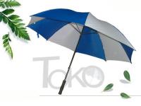 China Golf Style Lightweight Long Stick Umbrella Big Size Straight Plastic Handle for sale