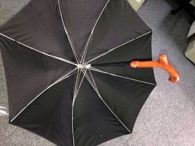 China Weatherproof Durable Stick Auto Open And Close Umbrella , 2 Section Shaft for sale