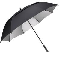 China oversized extra large 68 inch Super Strong Wind Proof Vented Golf Umbrella With Custom Logo Printing for sale