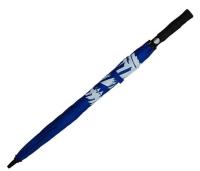 China Custom Full Body Printing Straight Mens Golf Umbrella With Shoulder Strap for sale