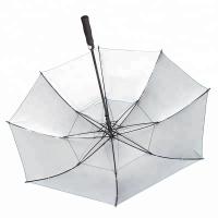 China Custom Full Body Printing Straight Mens Golf Umbrella With Shoulder Strap for sale