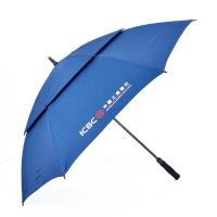 China Strong Golf Type Vented Canopy Umbrella Compact  8 Ribs Rubber Coating Handle for sale