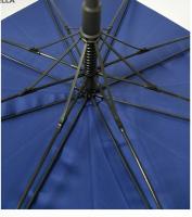 China best oversized Vent Design Blue Double Layer Golf Umbrella With 8 Ribs For Promotional for sale for sale
