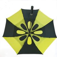 China 62 inch Extra Oversize Large Compact Golf Umbrella，Double Canopy Vented Windproof Waterproof Stick Umbrellas fo for sale