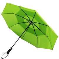 China 54 Inch Semi-automatic Double Wind Vented Canopy Umbrella Portable Semi Automatic Control for men women for sale