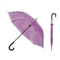 China PVC POE Rain Clear Dome Shaped Umbrella Apollo Full Of Printing Canopy for sale