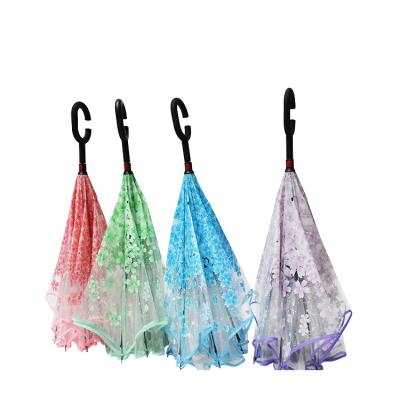 China Wind Revisalbe  See Through Umbrella Clear umbrella for sale