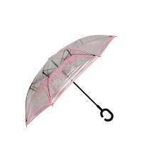 China Wind Revisalbe  See Through Umbrella Clear umbrella for sale