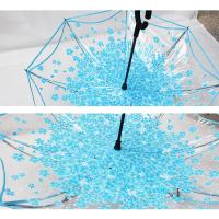 China Wind Revisalbe  See Through Umbrella Clear umbrella for sale
