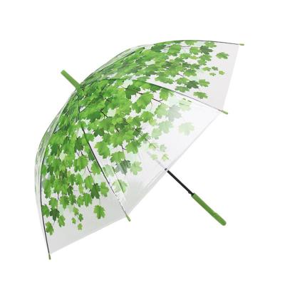 China Promotional POE Umbrella Transparent For Women's for sale