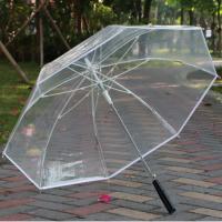 China Custom Led Light Children ' S See Through Umbrellas For Kids With Dome Shaped for sale